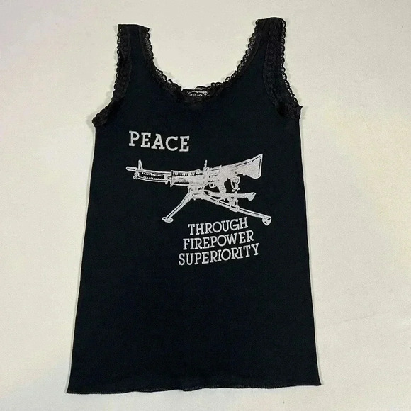 Tops | Vintage 8s Gun Hunting Sniper Rifle 3d Emblem Smith Wesson Glock ...